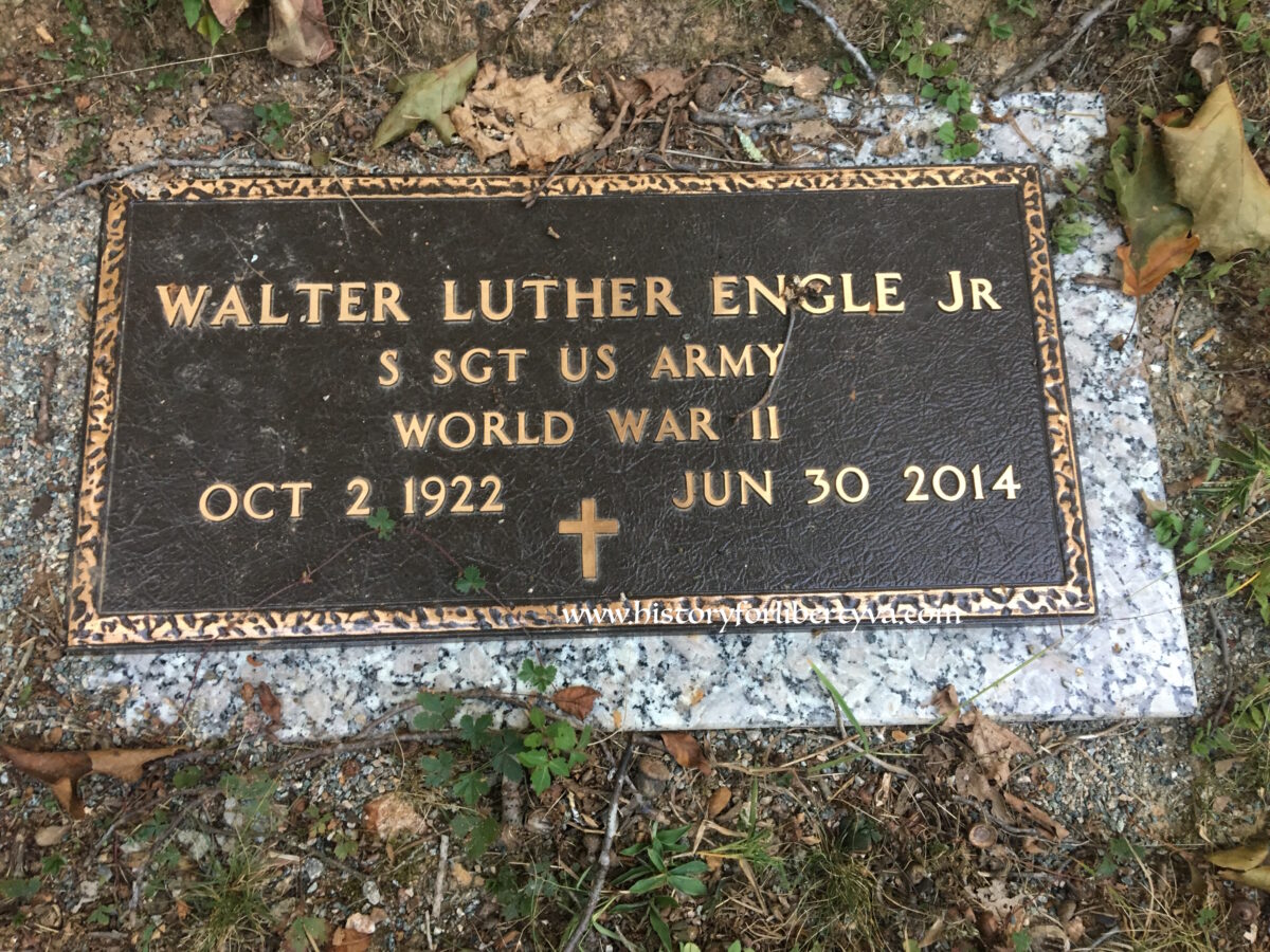Walter Luther Engle Jr – History for Liberty